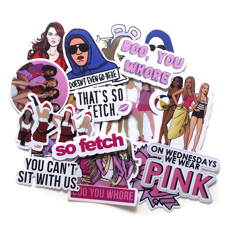 20Pcs/Lot Mean Girls Graffiti Sticker Kids DIY Ska... – Grandado