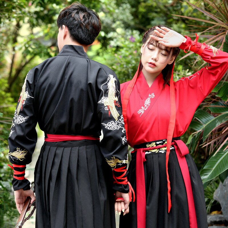 Couples Chinese Traditional Hanfu Embroidery Ancie... – Grandado
