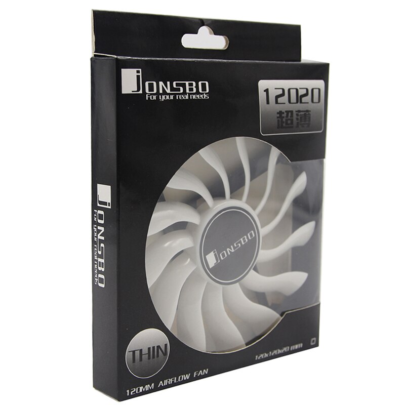 Jonsbo 120mm Case Fan 3PIN+4PIN PWM Cooling Cooler... – Grandado