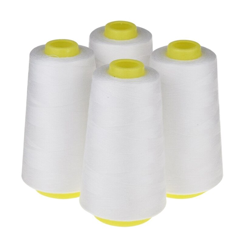 4 Cones (3000 yards each) Sewing Threads Polyester... – Grandado