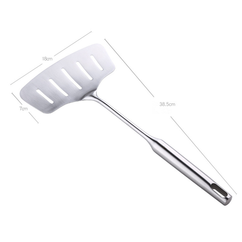 Stainless Steel Thickened Fried Fish Shovel Long H... – Vicedeal