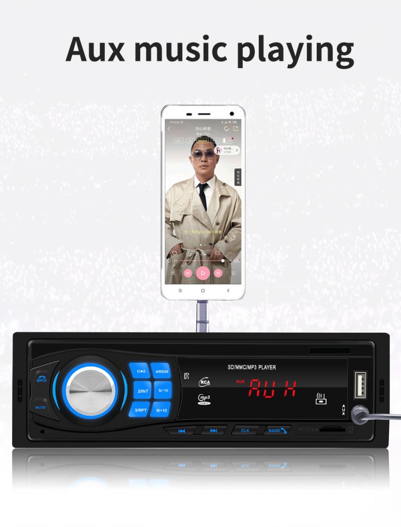 Car Radio Stereo Player Digital Bluetooth Car MP3 ... – Grandado