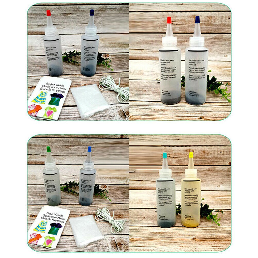 120 Ml Tie Dye Kit Verf Kleuren Katoen & Linnen St... – Grandado
