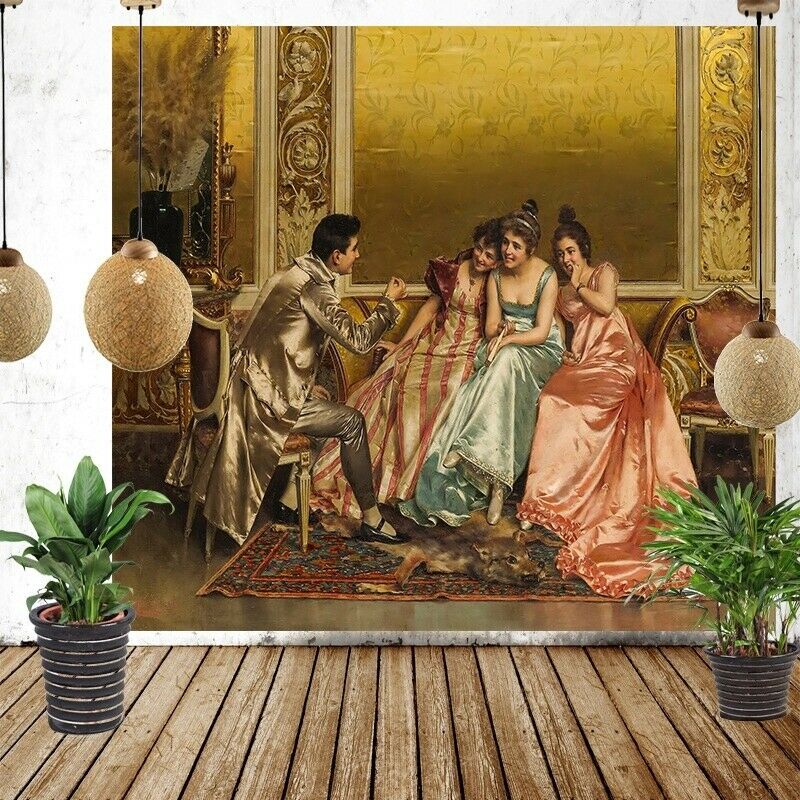 Europese Stijl Klassieke Muur Kunst Wandtapijt Dek... – Vicedeal