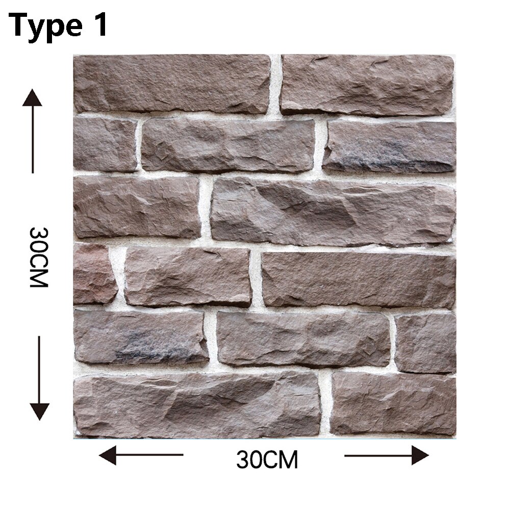 Retro Rustic Style PVC Waterproof Wall Stickers De... – Grandado