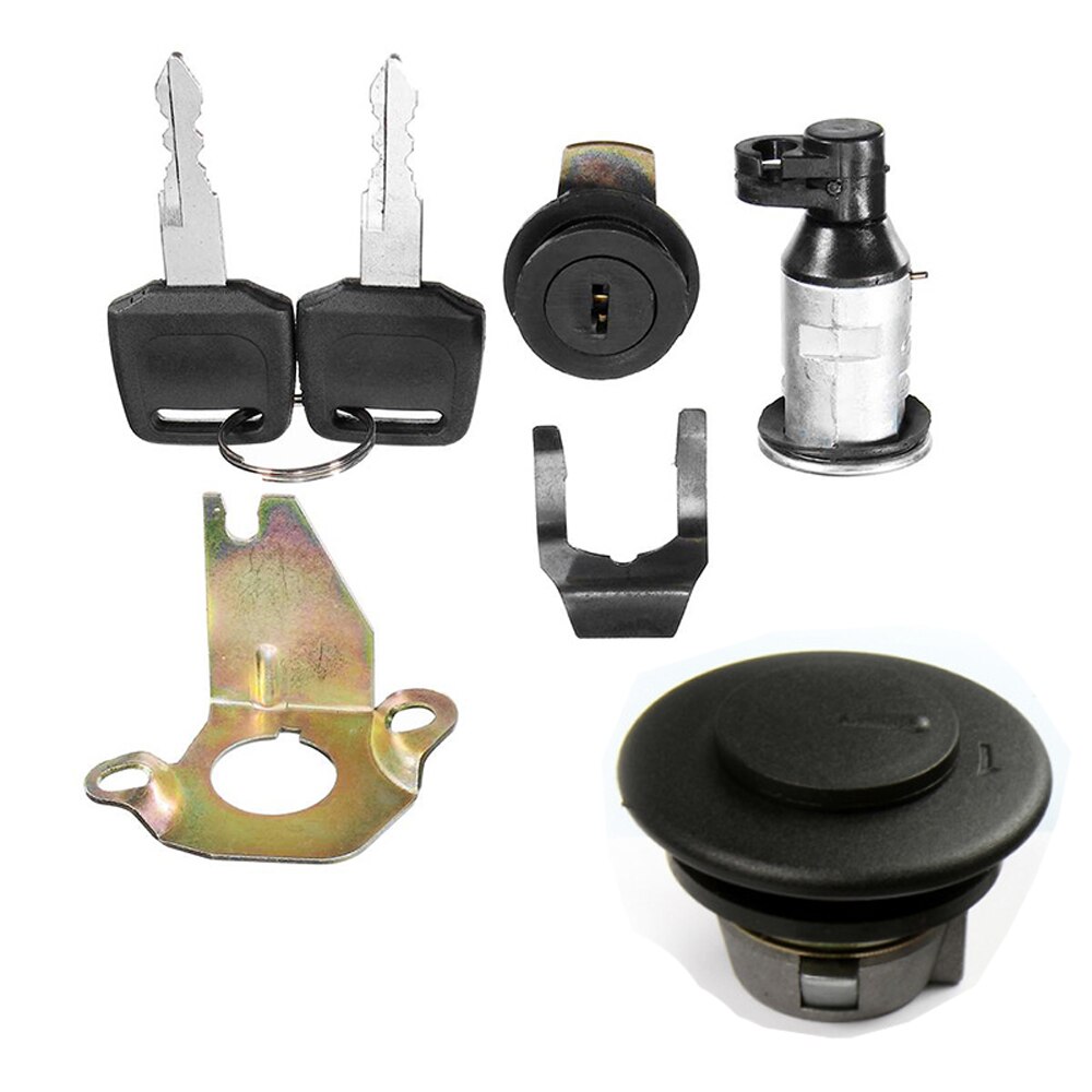 Ignition Switch Key Lock Kit 4 Pins Ports Metal & ... – Grandado