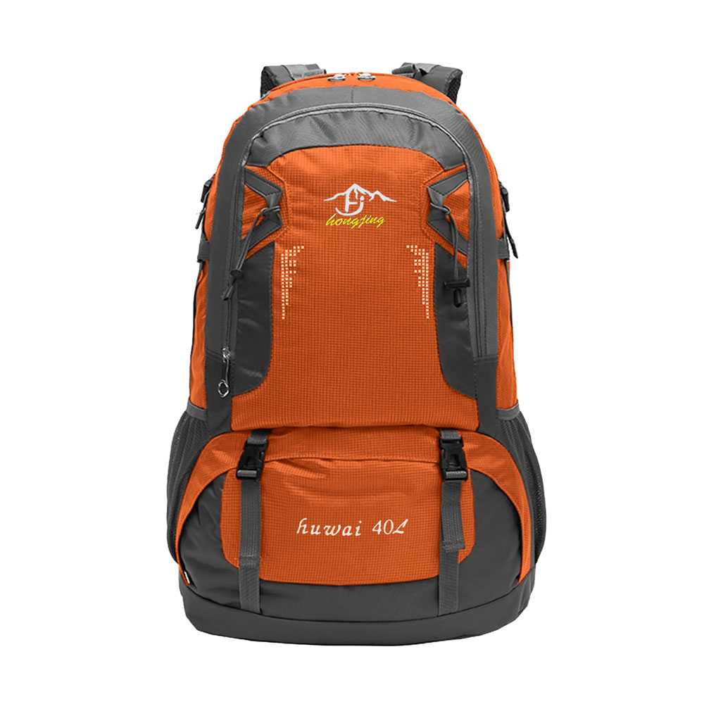 40L Orange Waterproof Backpack Travel Bag for Hiki... – Grandado