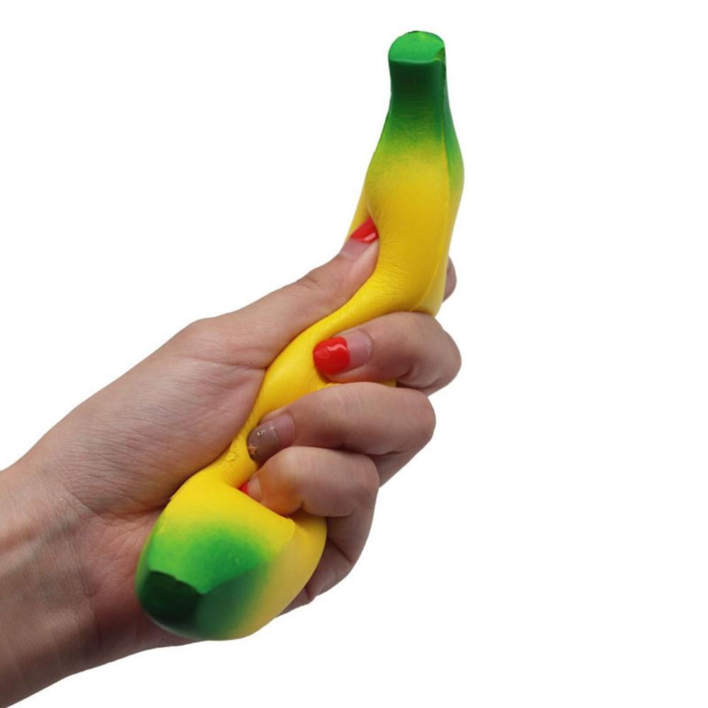 Simulated Banana Shape Slow Rising Toy Squeeze Toy... – Vicedeal