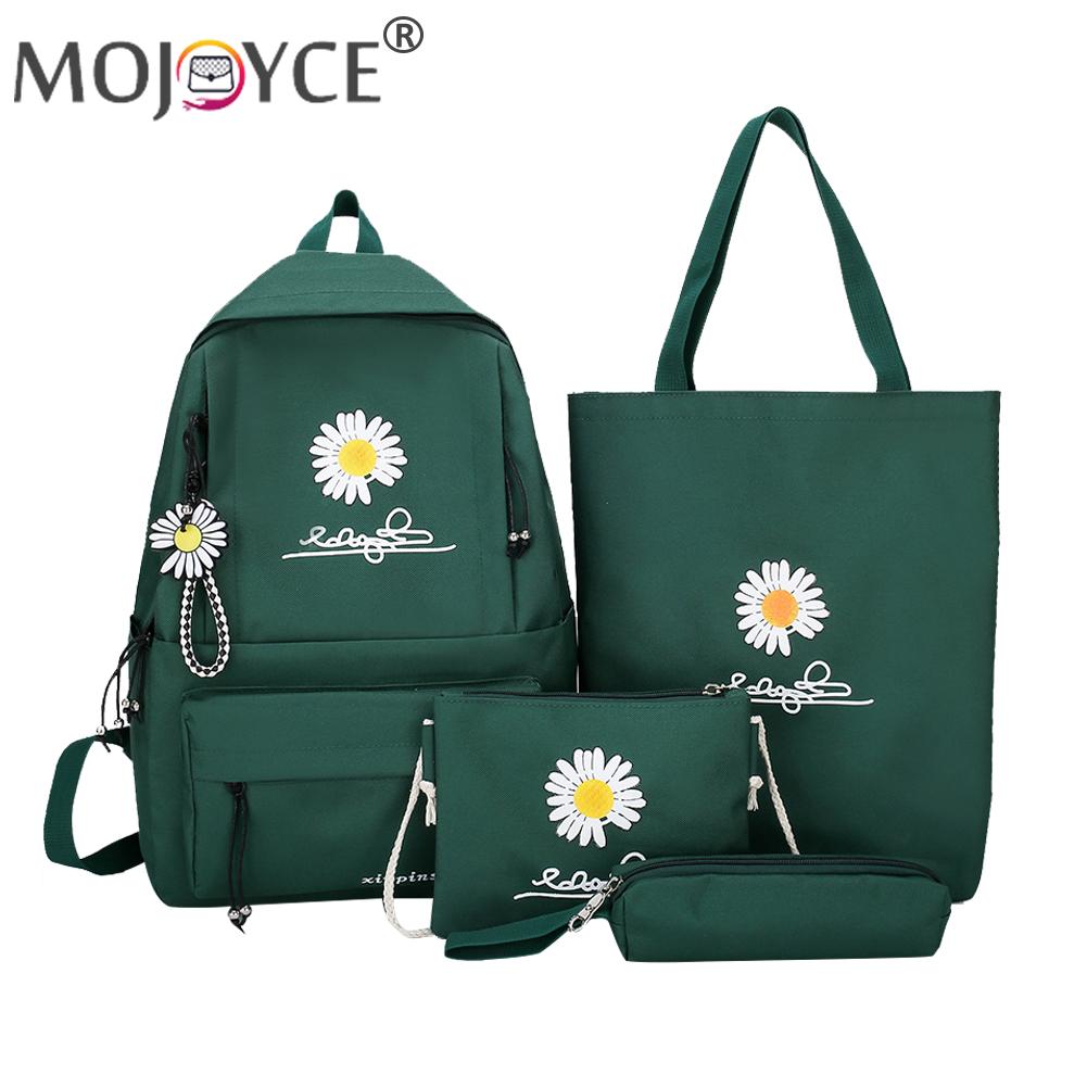 4pcs/Set Student School Backpacks Teenagers Girl C... – Vicedeal