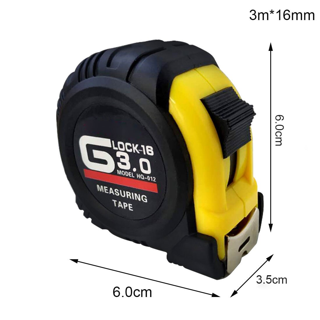 Staal Meting Tape 3/5/7.5/10 Meter Auto Lock Intre... – Vicedeal
