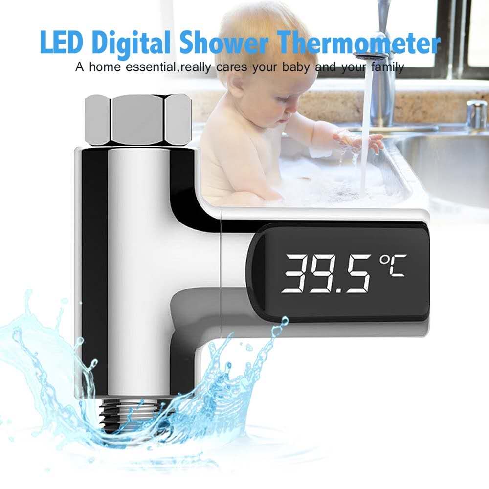 digital display bath room temperature monitor show... – Grandado