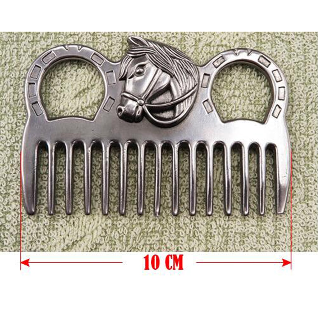 Stainless Steel Horse Pony Grooming Comb Tool Meta... – Vicedeal