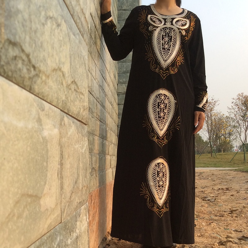 Islamic Wear For Lady Muslim Abaya Dubai Middle Ea... – Grandado