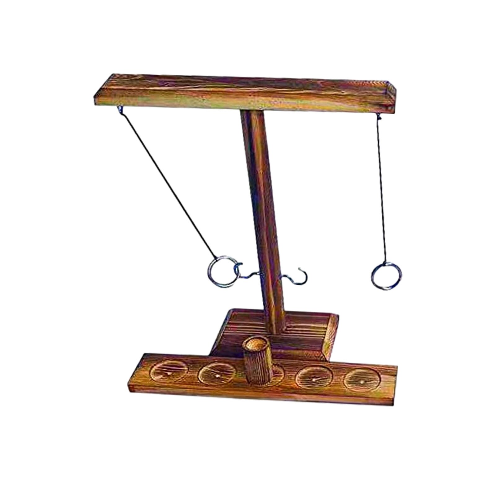 Hook And Loop Toss Game For Adults Children Wooden... – Grandado