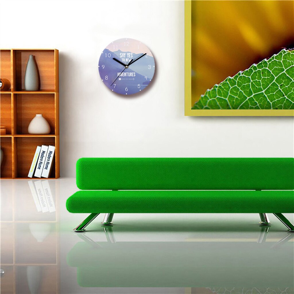 Wooden MDF Wall Clock Farmhouse Decor Wall Clocks ... – Grandado