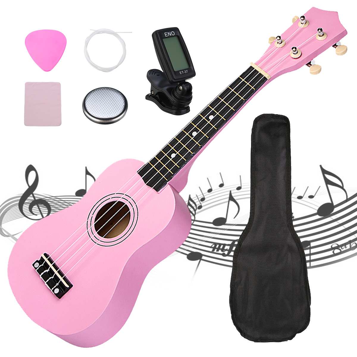 21 Inch Soprano Ukulele Uke Musical Instrument Bas... – Vicedeal