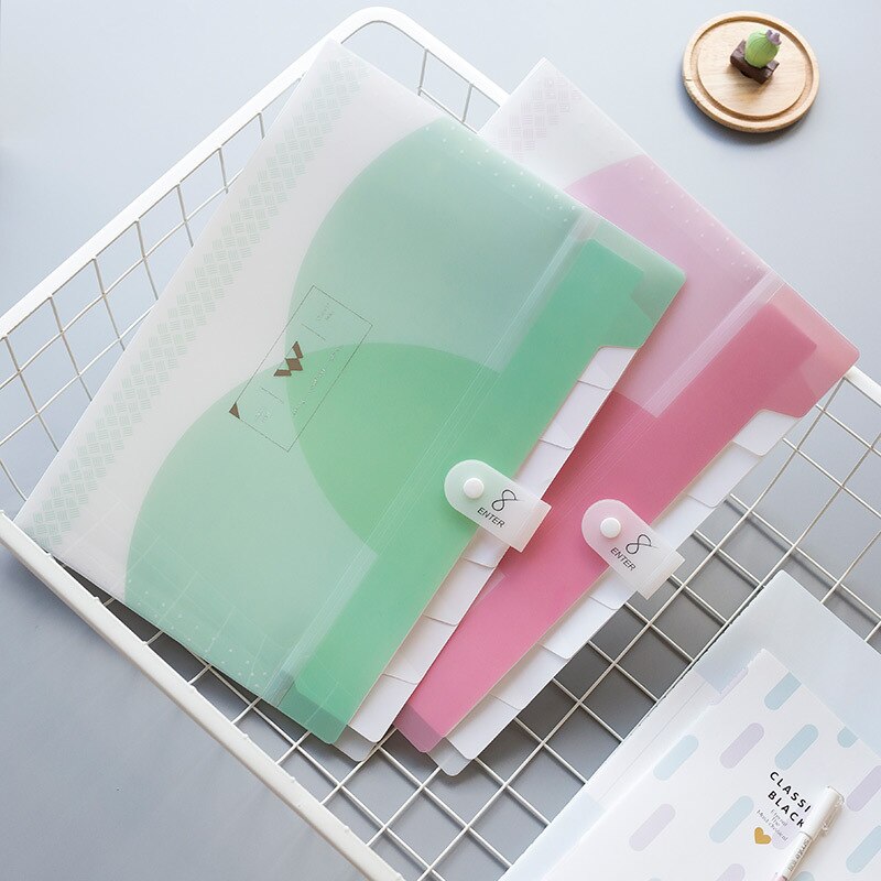 Fresh Color Flamingo Expanding File Folder A4 Docu... – Grandado