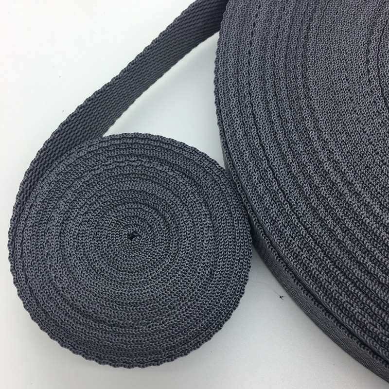 10Yards 25mm 30mm 38mm wide Gray Strap Nylon Webbi... – Grandado