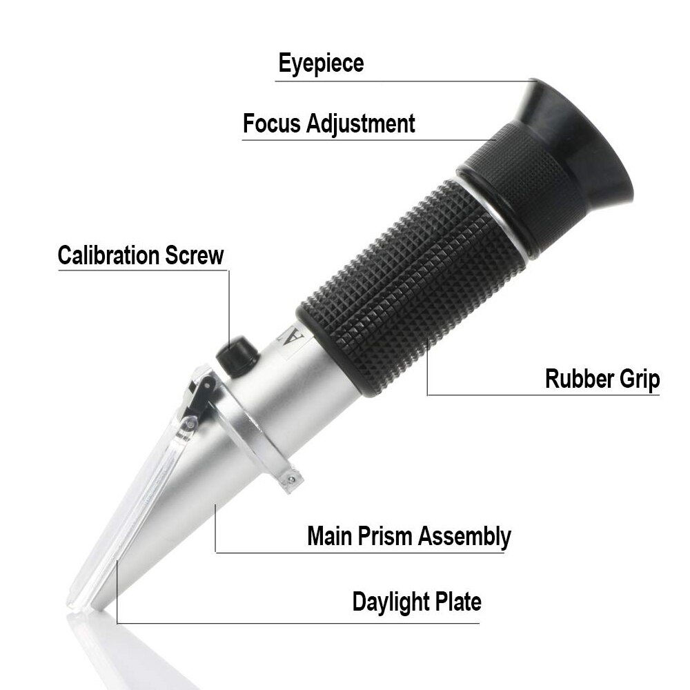 Handheld Beer Refractometer Brix Refractometer Dua... – Vicedeal