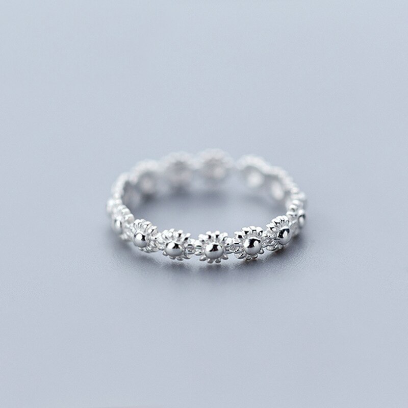 MloveAcc 100% 925 Sterling Silver Darling Daisy Fl... – Grandado