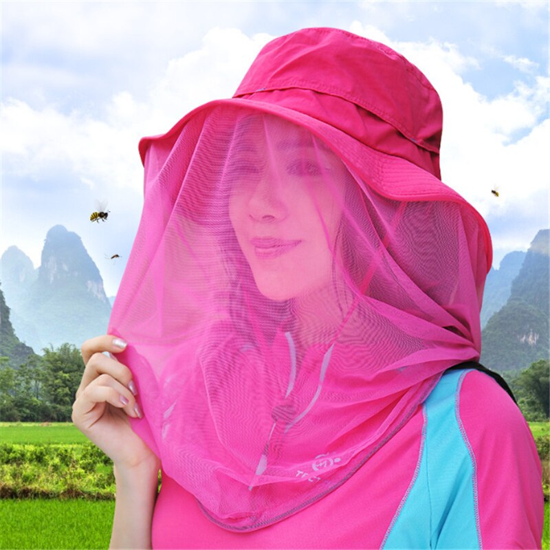Women Sun Hat Outdoor Mesh Omnidirectional 360 Deg... – Grandado