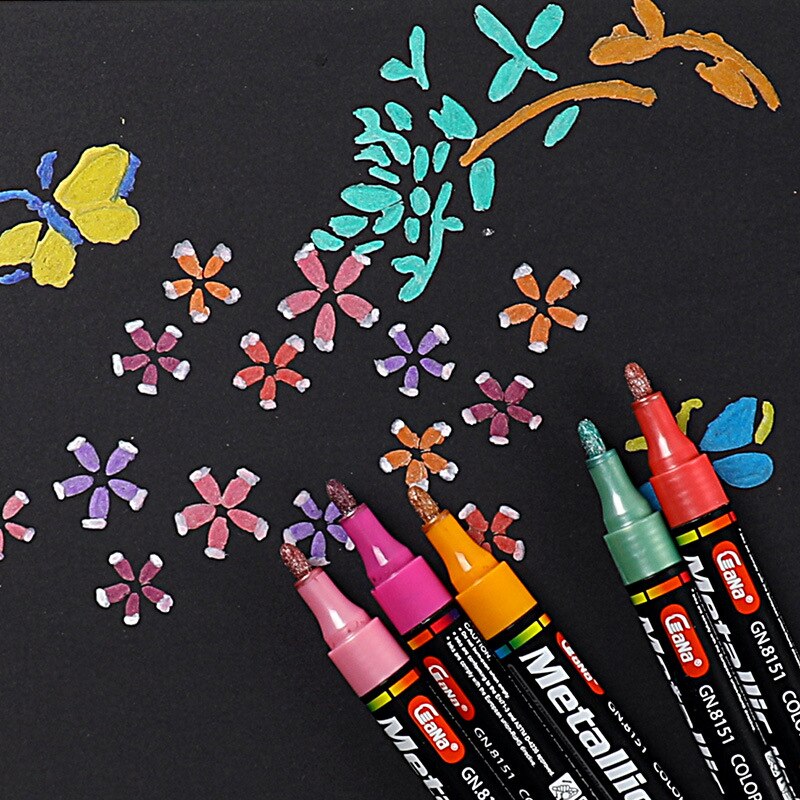 Colorful Metal Painting pen mark pen photo album S... – Vicedeal