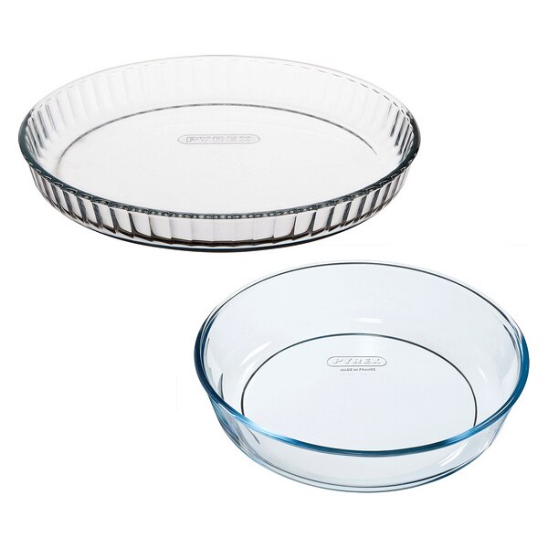 Set of Oven Dishes Pyrex Bake&Enjoy Transparent Bo... – Grandado