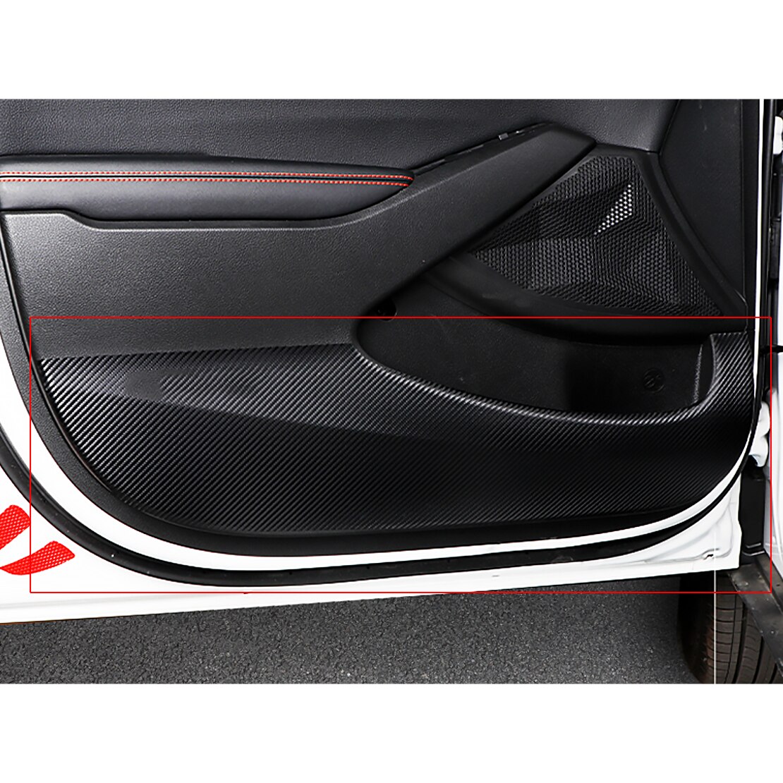 4pcs/Set Car Film Interior Car Door Anti-Kick Pad ... – Grandado