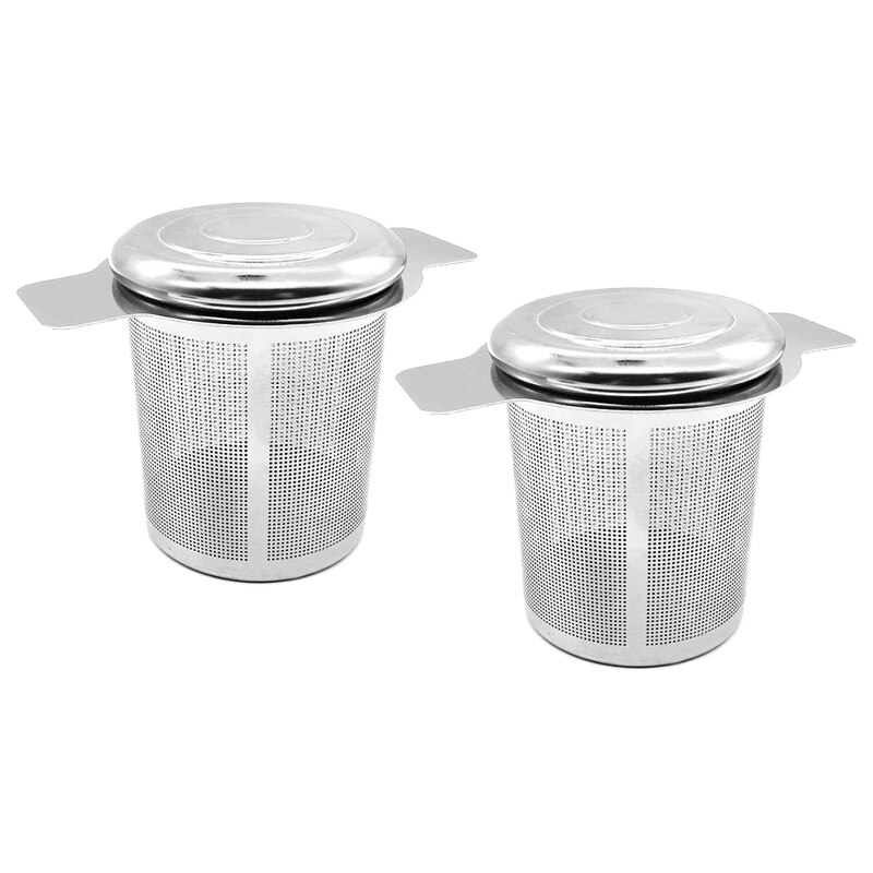 2 Packs Loose Leaf Tea Filters,Stainless Steel Tea... – Grandado