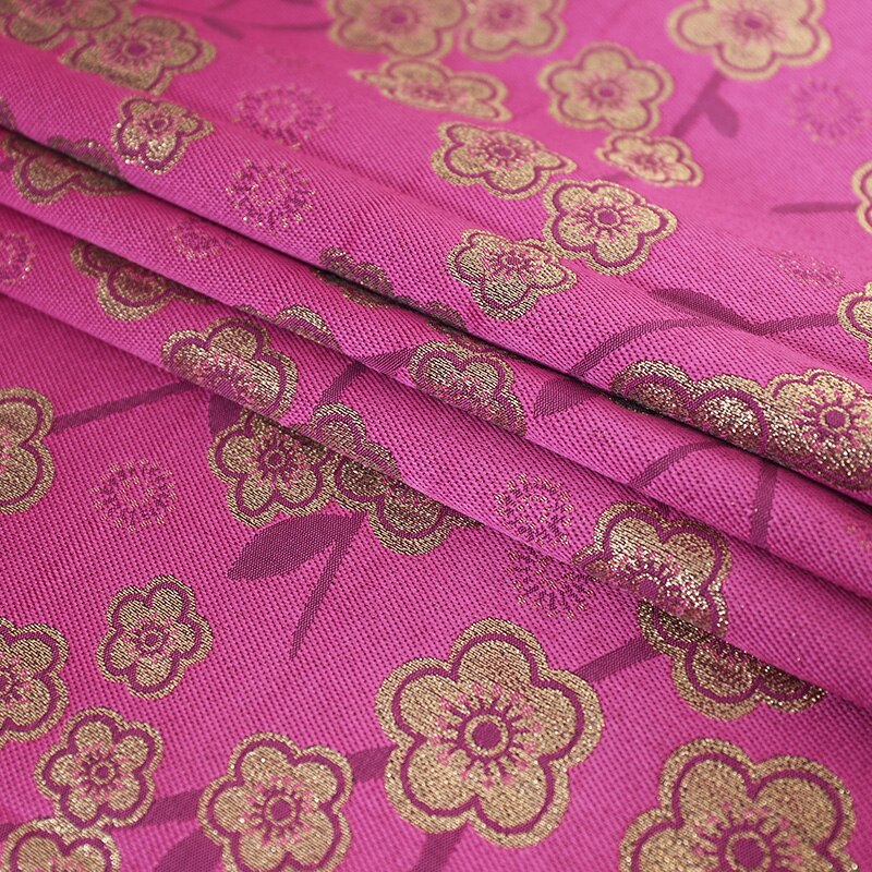 Cetim jacquard brocado tecido fio-tecido tingido c... – Vicedeal