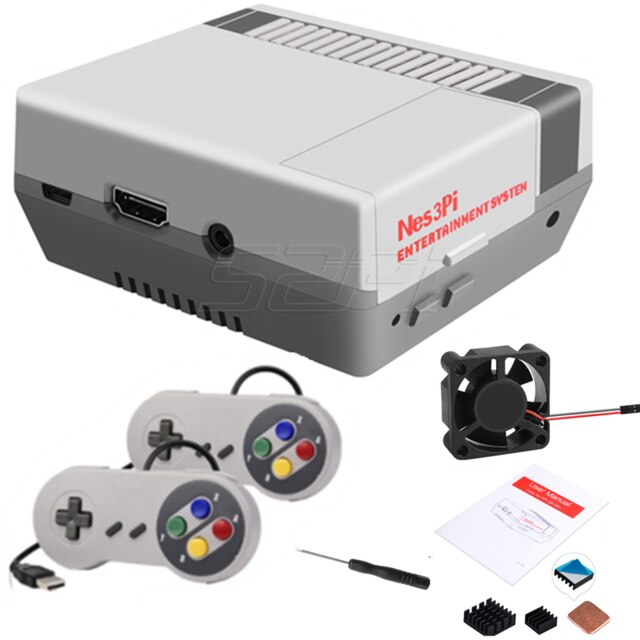 52Pi Nes3Pi NES Style Case Kit ABS Functional Cool... – Grandado