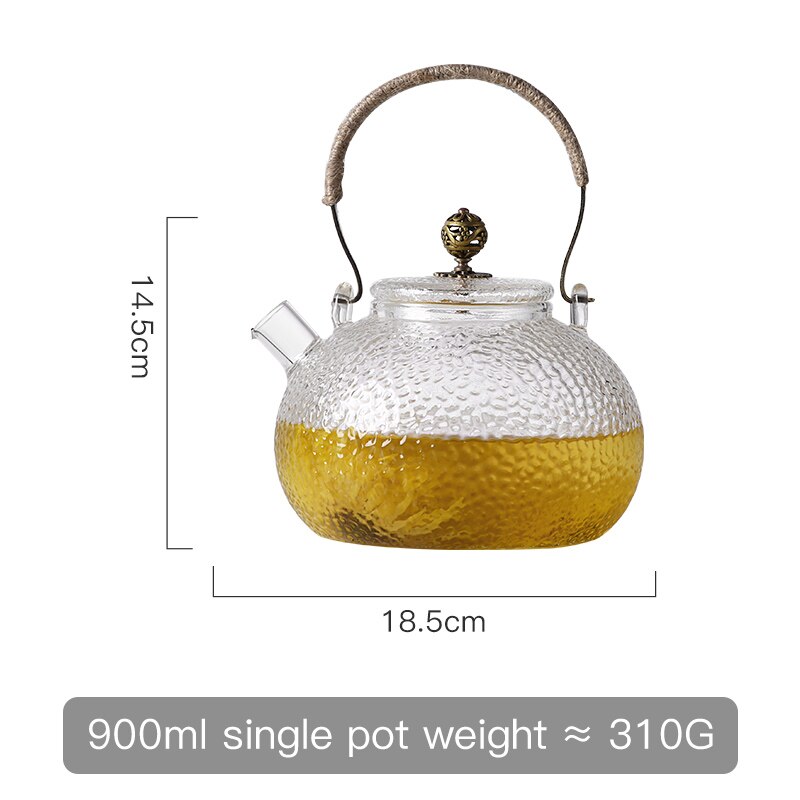 Glass Teapot Household High-temperature Resistant ... – Grandado