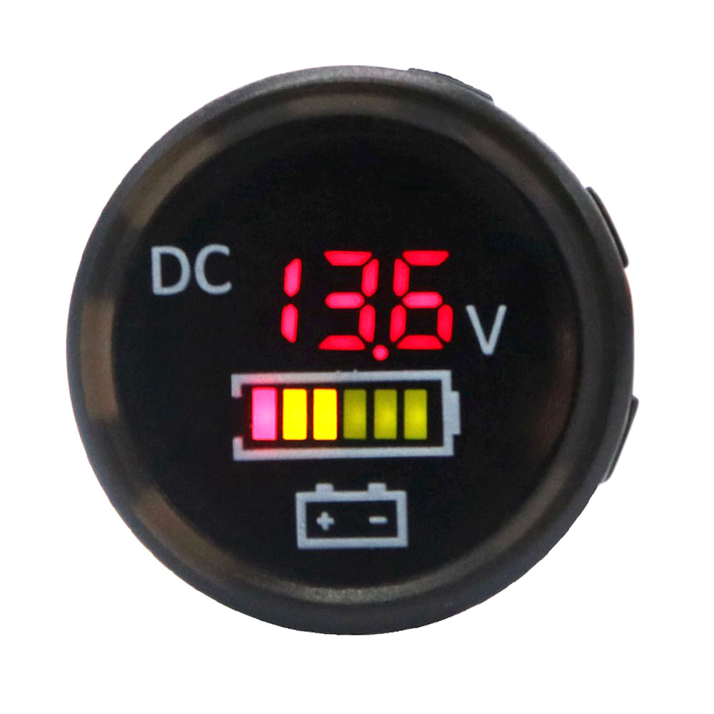 Iztoss Waterproof 12V/24V DC Voltmeter LED Digital... – Grandado