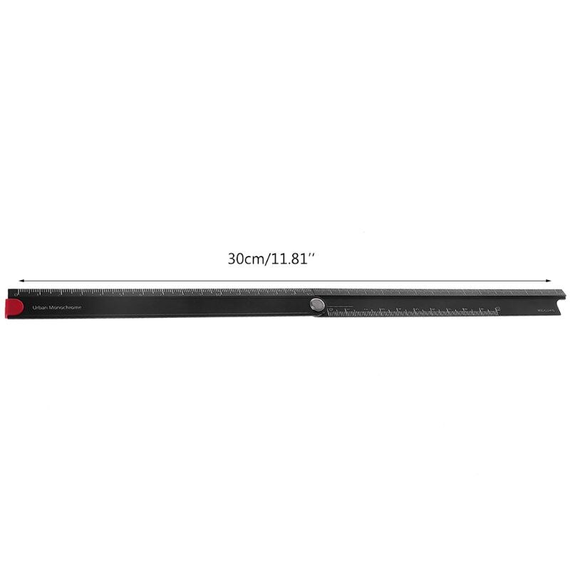 1 Pc Aluminum Alloy Foldable 15cm-30cm Ruler Simpl... – Grandado