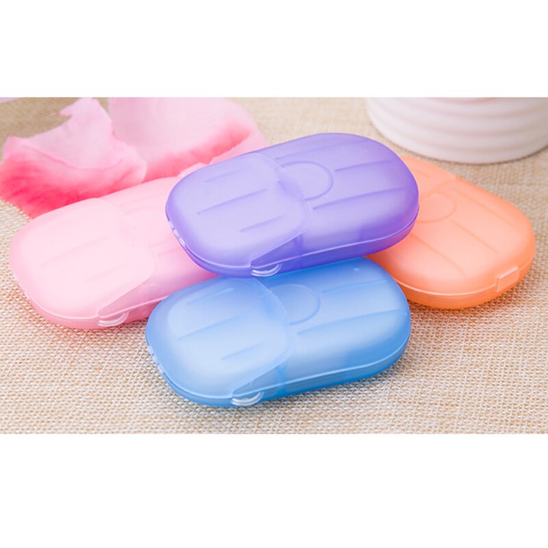 20Pcs Travel Paper Soap Sheet Hand Soap Sheet Camp... – Grandado