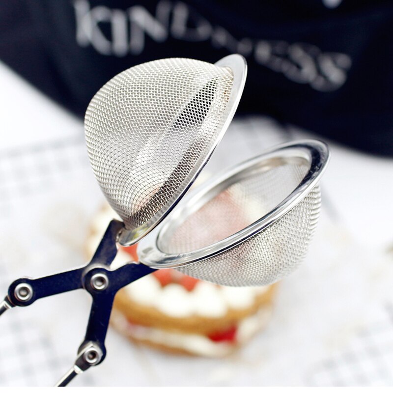 Rvs Fine Mesh Zeefje Meel Zeef/Shaker Poedersuiker... – Grandado