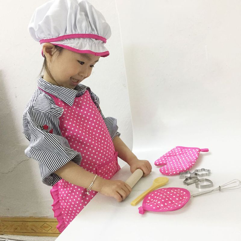 11 Pcs/Set Kids Dress Up Chef Play Set Children Pr... – Grandado