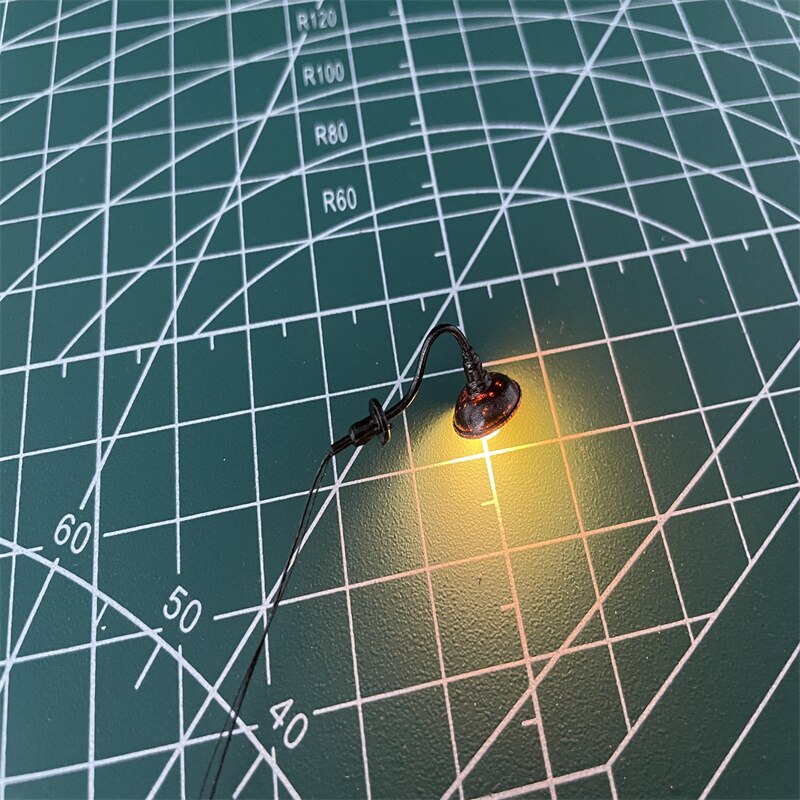 Metal SMD LED Wall Light Train 1:87 HO 100 Scale B... – Grandado