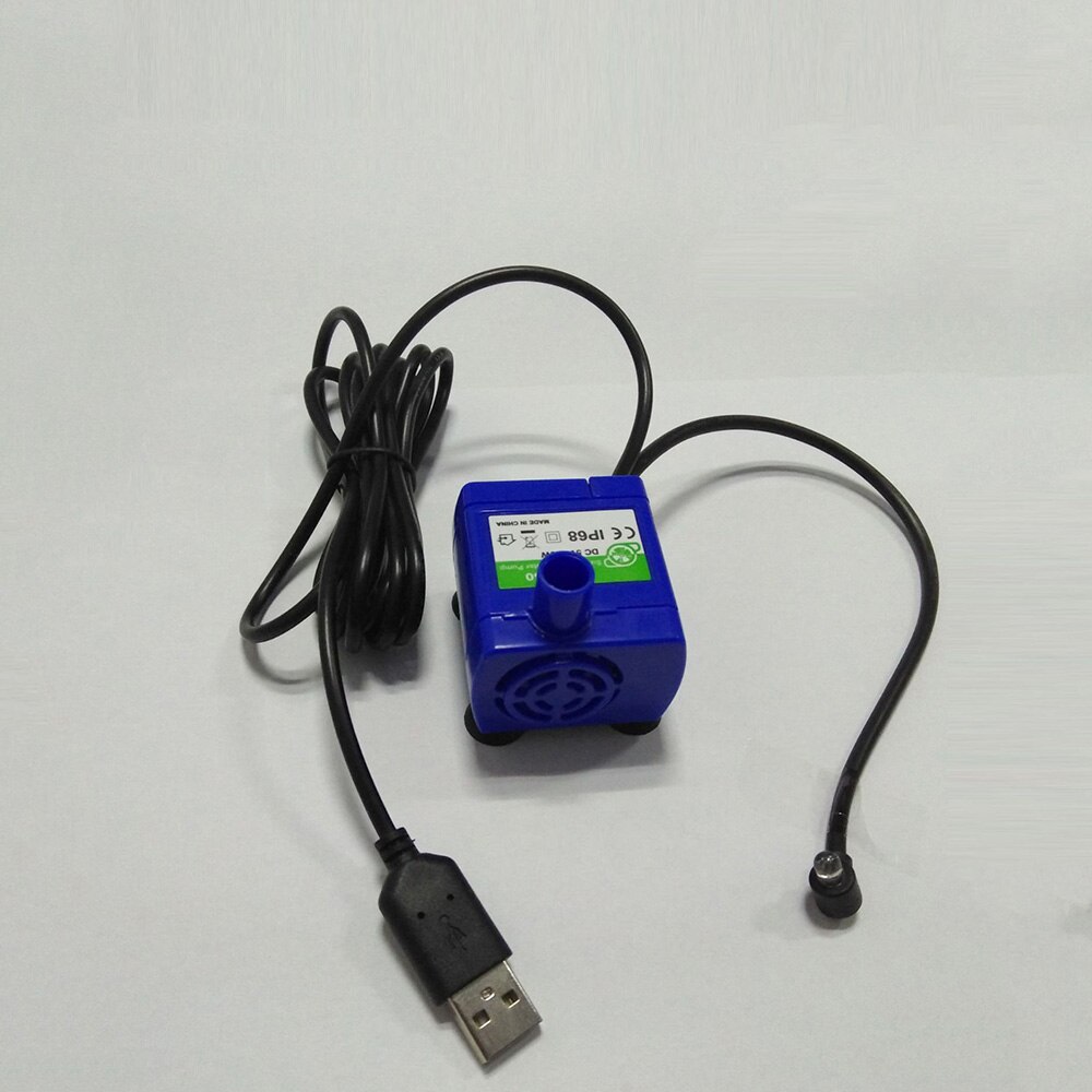 5V Usb Waterpomp Blauw Aquarium Pomp DR-DC160 Met ... – Vicedeal