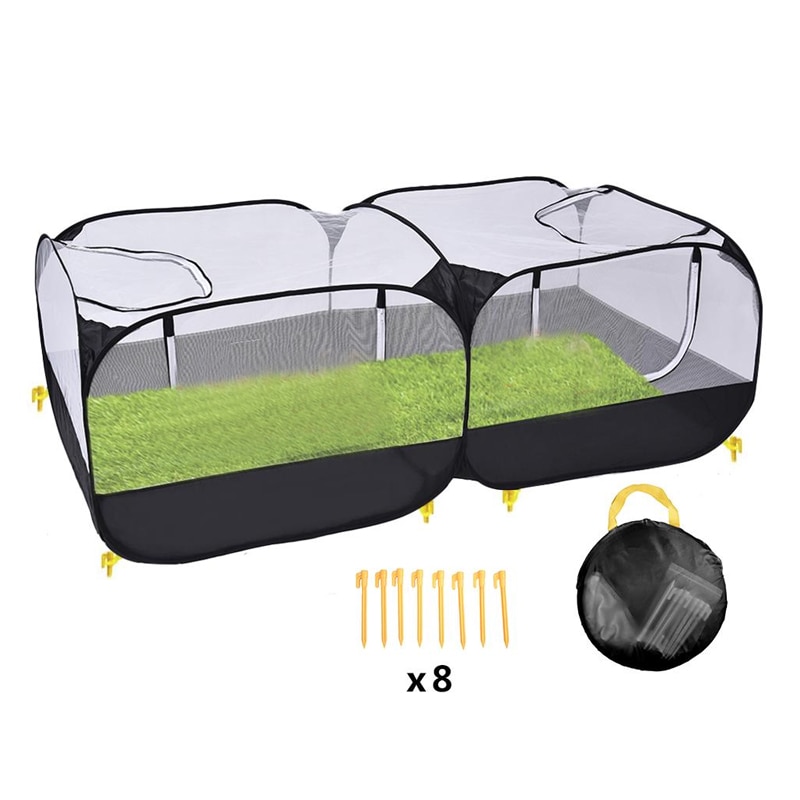 Portable Chicken Rabbit Cat Dog Coop Outdoor Farm ... – Grandado