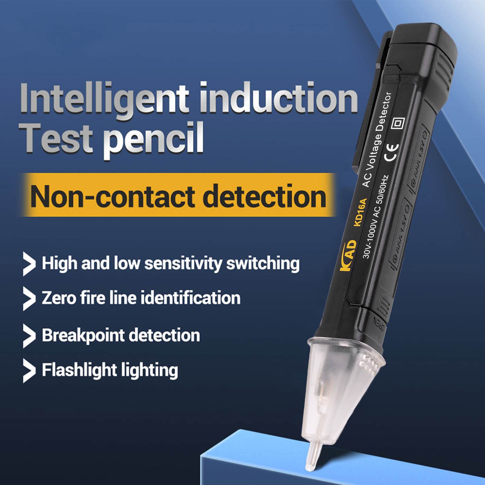 Voltage Test Pen With LED Indicator, Probe Tip Con... – Grandado