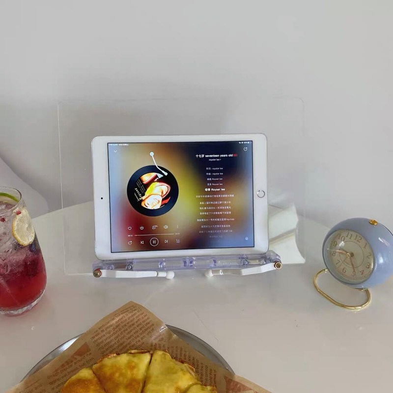 Kawaii Multifunctional Tablet Stand Transparent Ac... – Vicedeal