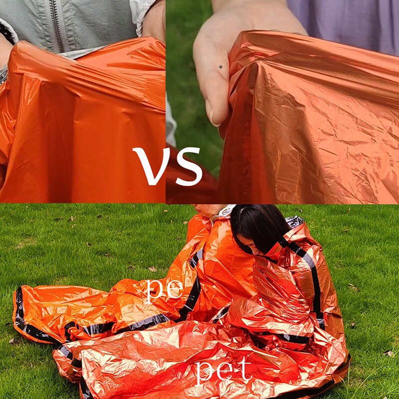 Emergency Sleeping Bag 2 Person Survival Sleeping ... – Grandado