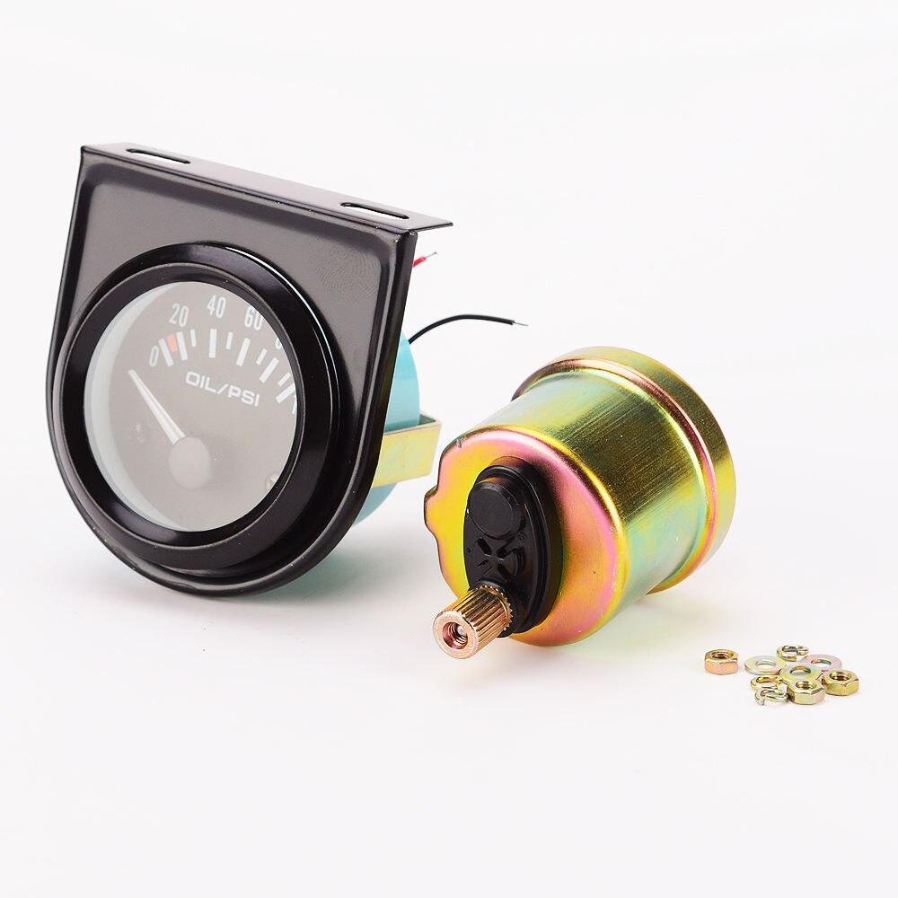 52Mm 12V Ital Analoge Elektrische Oliedrukmeter In... – Vicedeal
