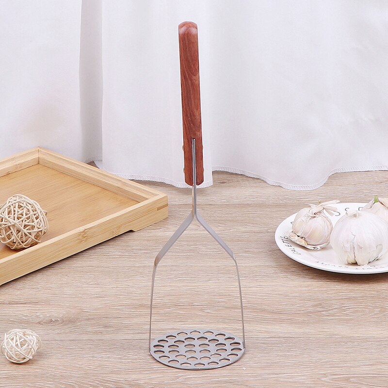Stainless Steel Pusher Potato Masher With Broad Ma... – Vicedeal