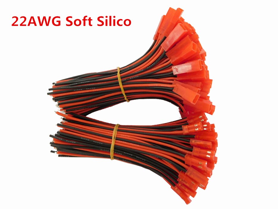 10 pair JST Connector Pigtail Male Female BEC Plug... – Grandado