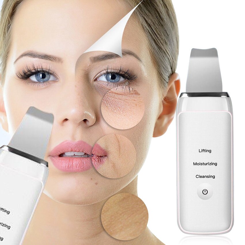 Ultrasonic Skin Scrubber Skin Deep Cleaning Anti W... – Vicedeal