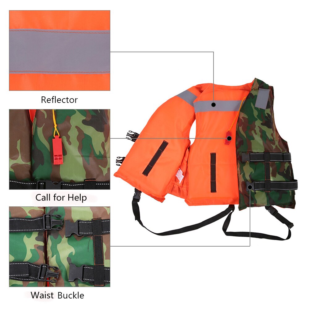 Lixada Adult Lifesaving Reversible Life Jacket Buo... – Vicedeal