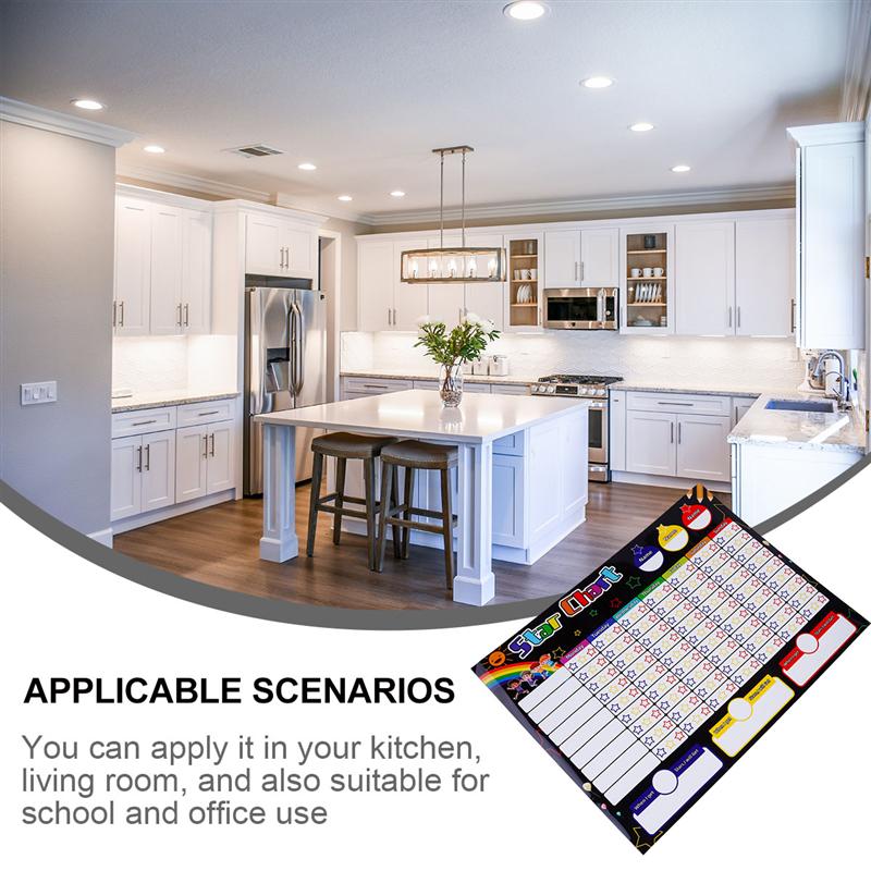 Magnetic Kids Chore Chart Daily Routine Reward Sys... – Grandado