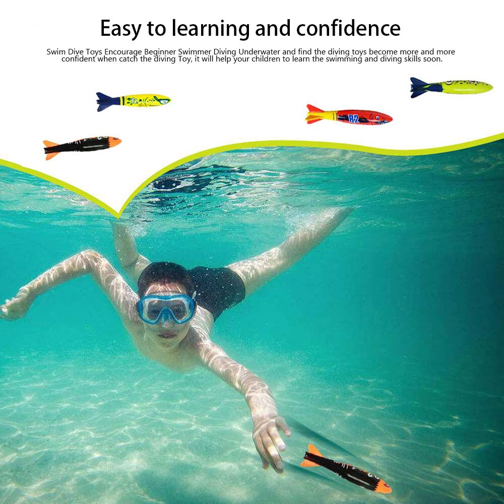19 PCS Diving Game Toys Set Rings Dive Underwater ... – Vicedeal